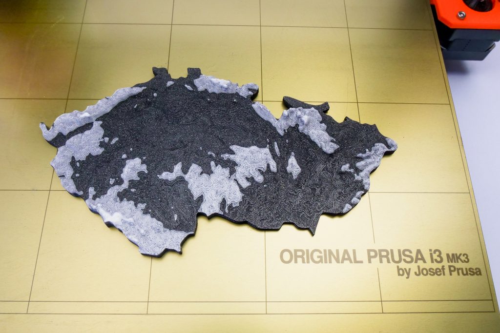 How to print maps, terrains and landscapes on a 3D printer - Original ...