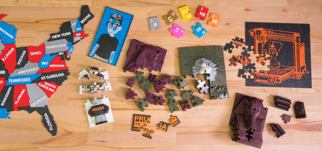 Create and print your own 3D jigsaw puzzles! - Original Prusa 3D Printers