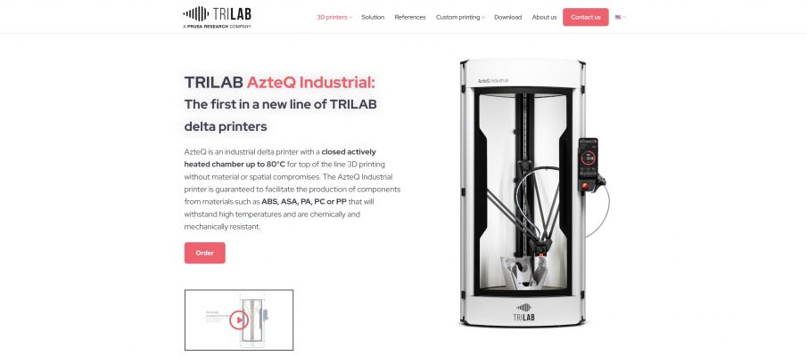 Trilab's industrial 3D printers one year later - moving, expansion and ...