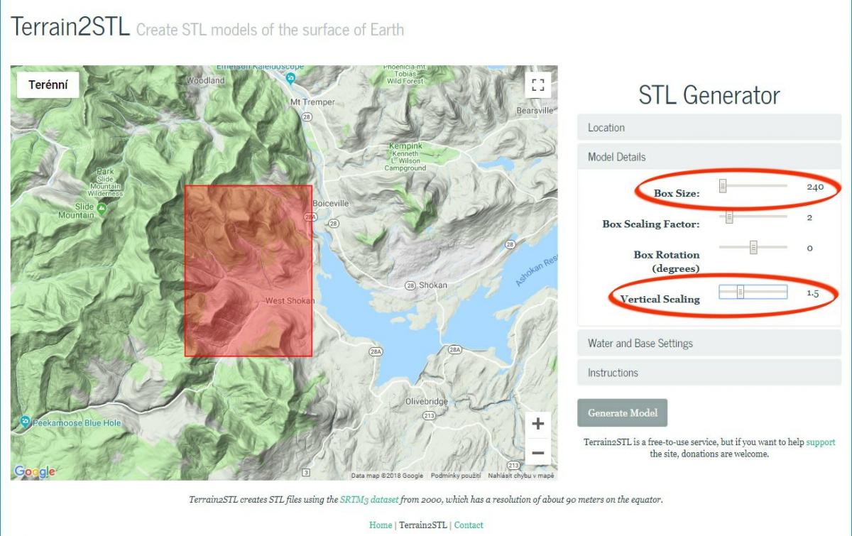 How to print maps, terrains and landscapes on a 3D printer - Original ...